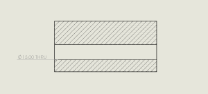 What are the different types of holes in engineering?