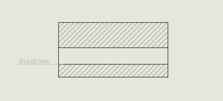What are the different types of holes in engineering?