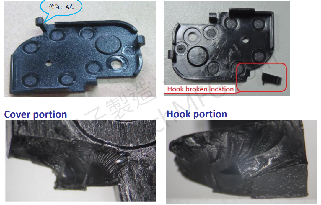 Injection Molding Defects: Brittle crack